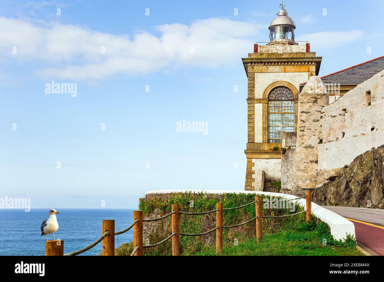The road to the lighthouse Stock Photo - Alamy