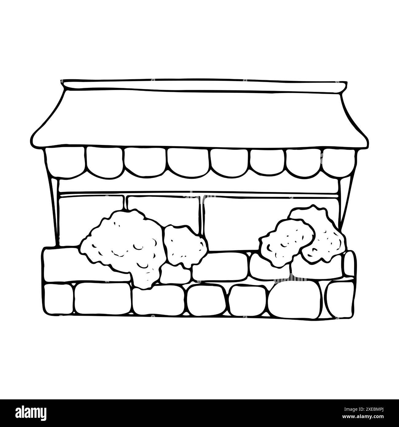 Mediterranean style town Stock Vector Images - Alamy