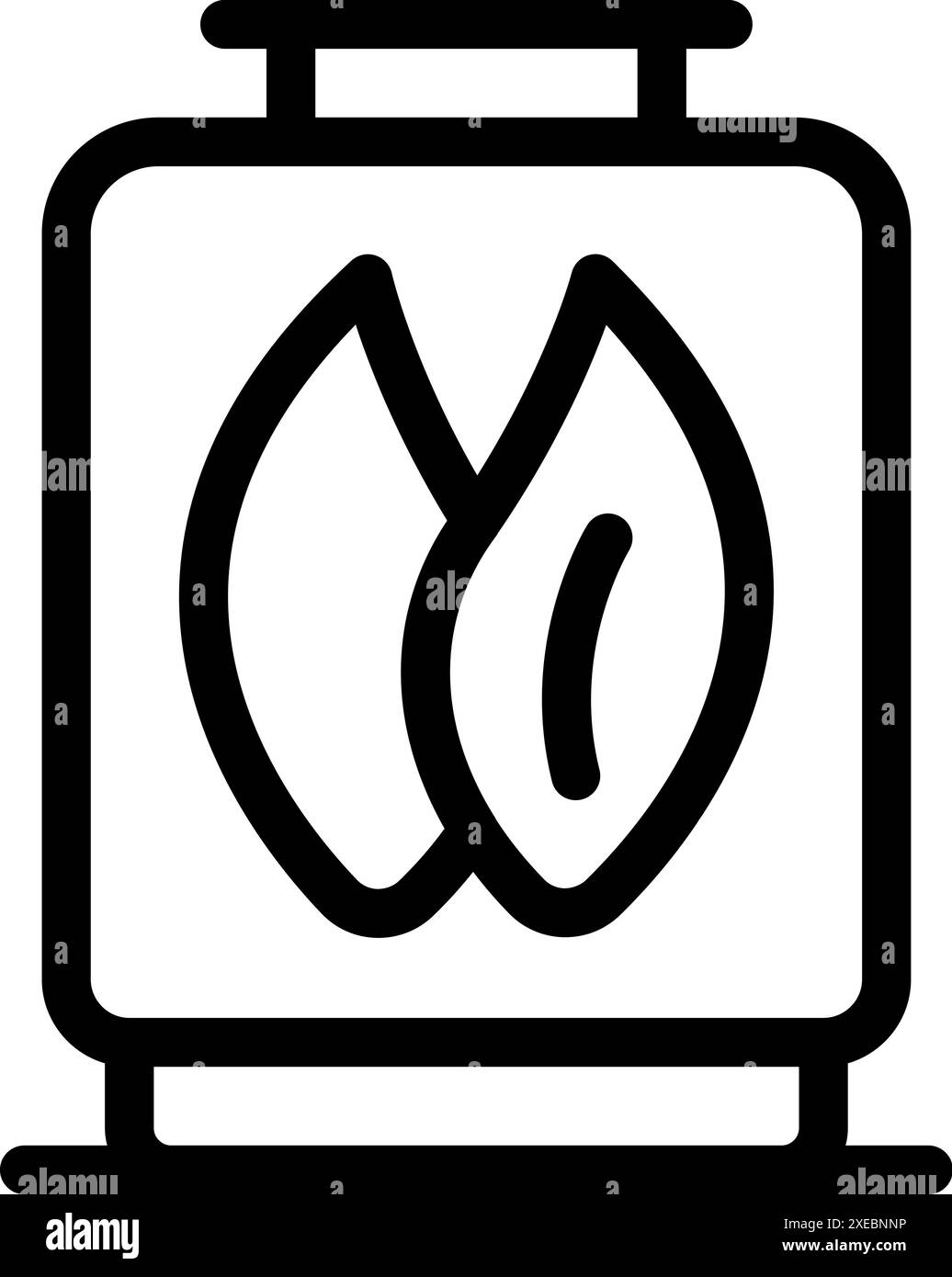 Packaging made with recycled material with leaf logo promoting eco ...