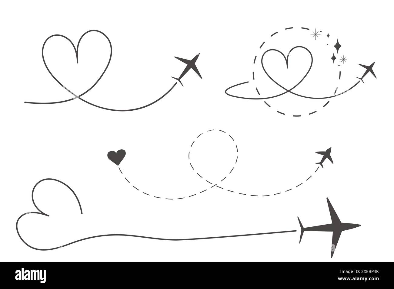 Dashed lines silhouette vector vectors hi-res stock photography and ...