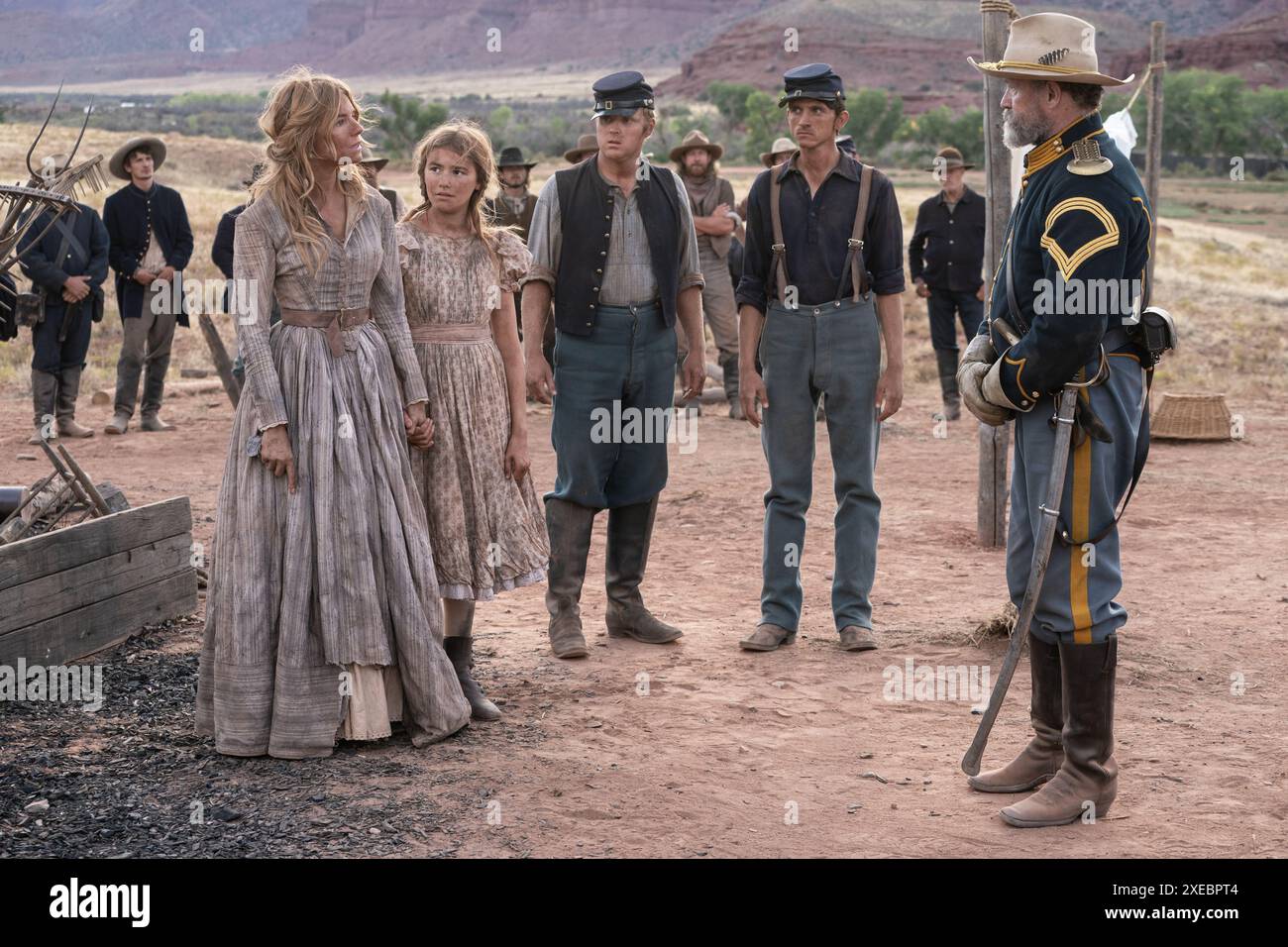 Undated film still from Horizon: An American Saga - Chapter One ...