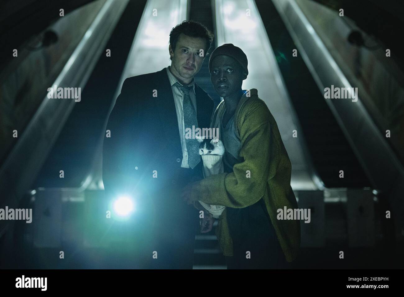 Undated film still from A Quiet Place: Day One. Pictured: Joseph Quinn ...