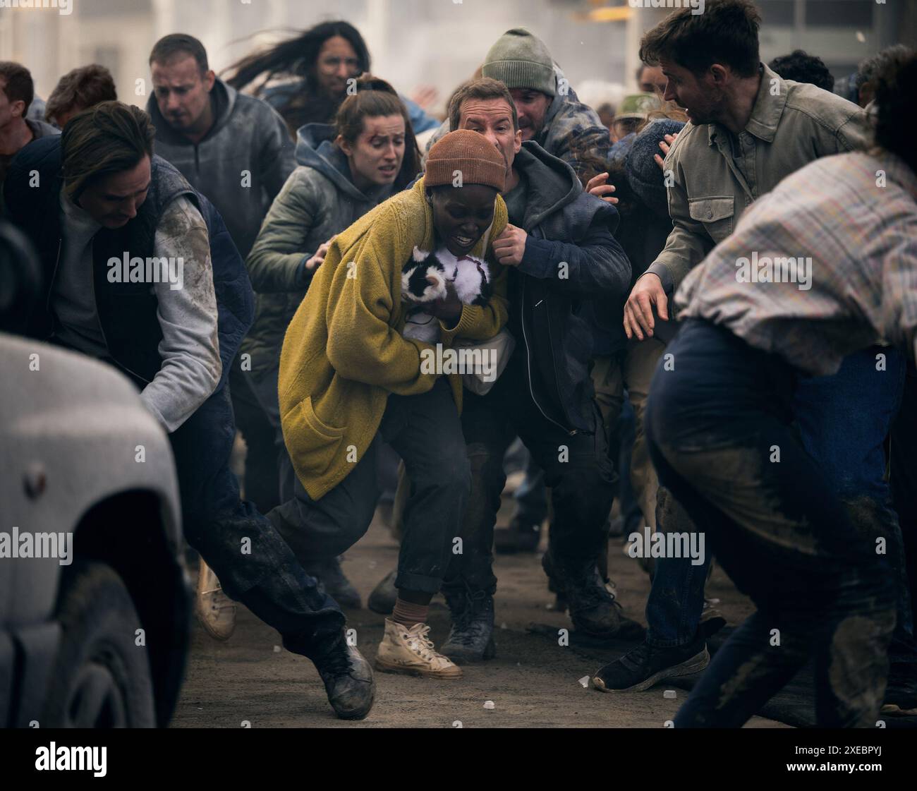 Undated film still from A Quiet Place: Day One. Pictured: Lupita Nyong ...