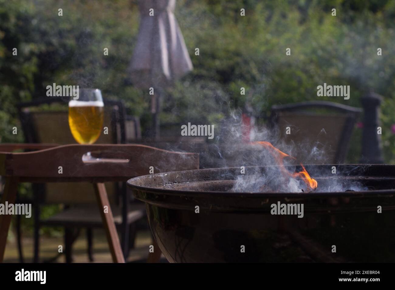 Bbq burn off hi-res stock photography and images - Alamy