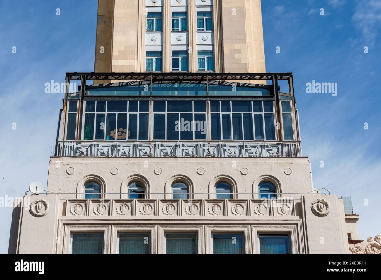 Madrid, Spain - May, 19, 2024: Number 23 on Alcala Street, famous ...