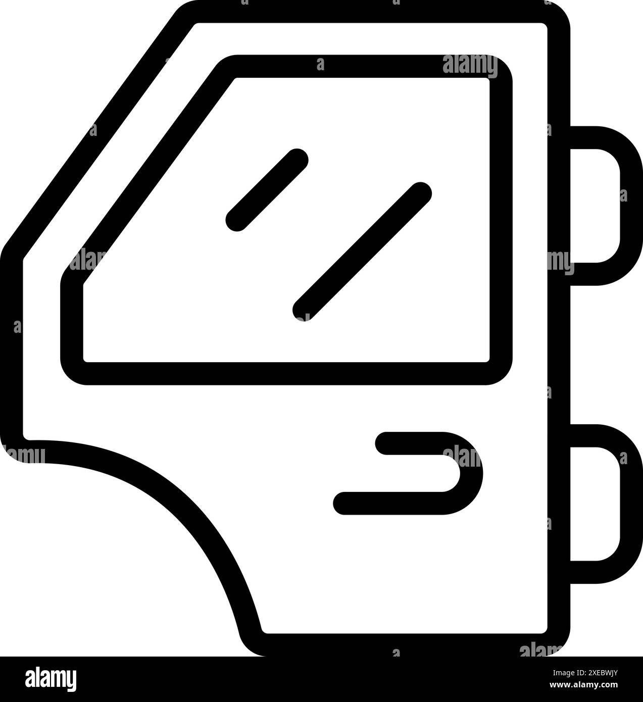 Open a car door inside Stock Vector Images - Alamy