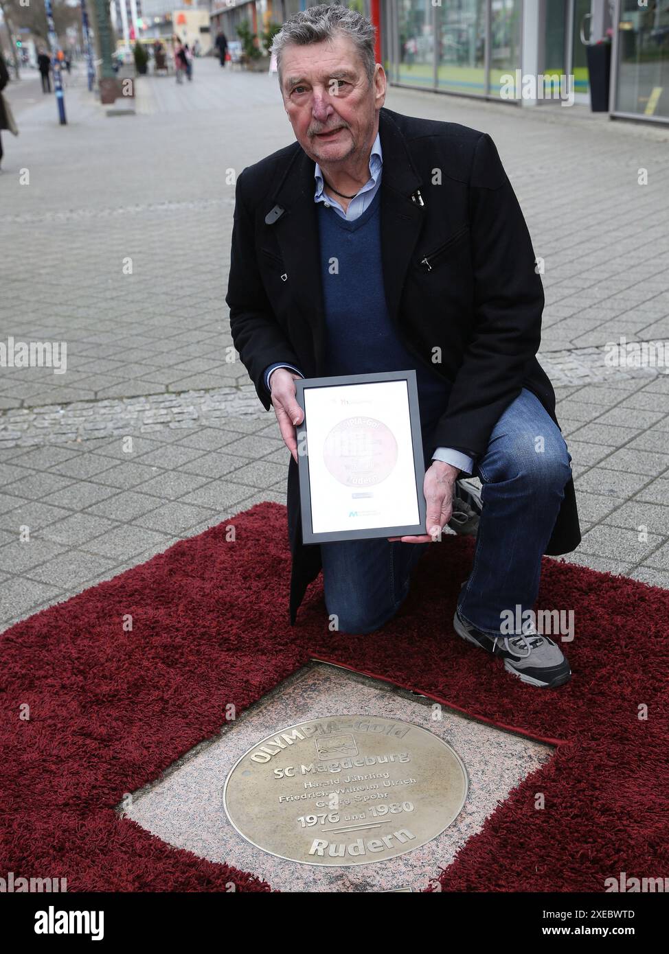 Double Olympic rowing champion Friedrich-Wilhelm Ulrich at the ...