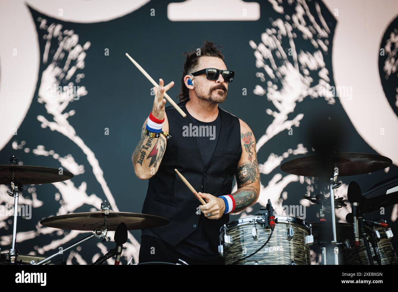 Copenhagen, Denmark. 21st, June 2024. The American rock band Rival Sons ...