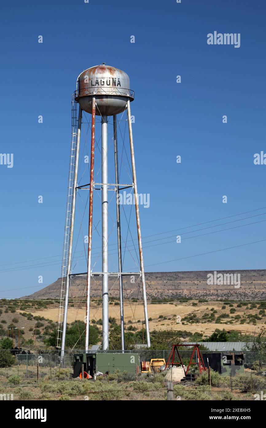 Water Tower on Route 66 Stock Photo - Alamy