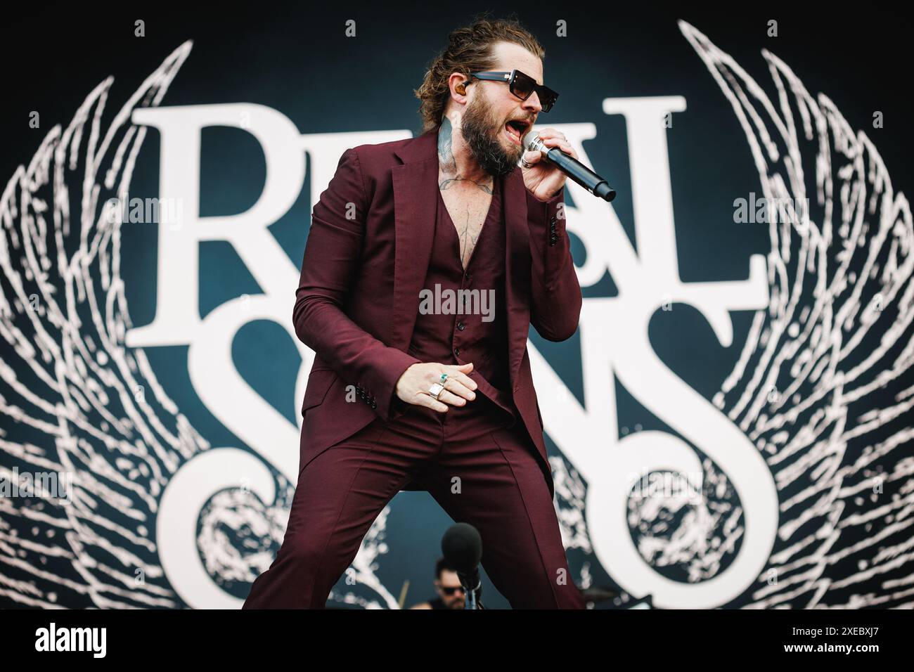 Copenhagen, Denmark. 21st, June 2024. The American rock band Rival Sons ...