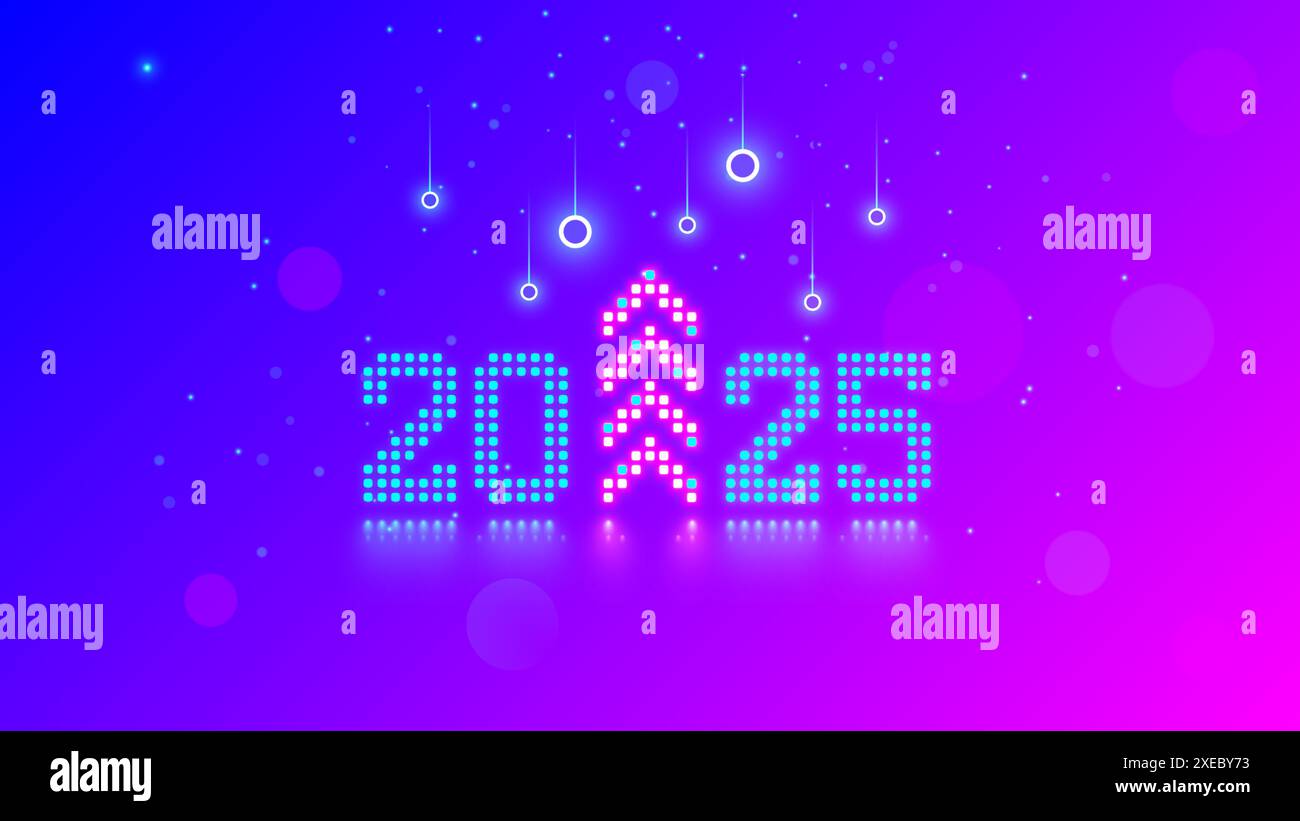 2025 digits hi-res stock photography and images - Alamy