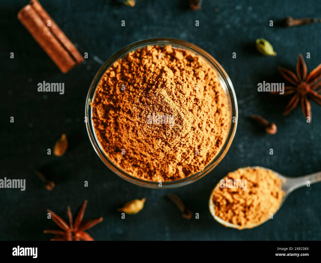 Ground garam masala spice blend hi-res stock photography and images - Alamy