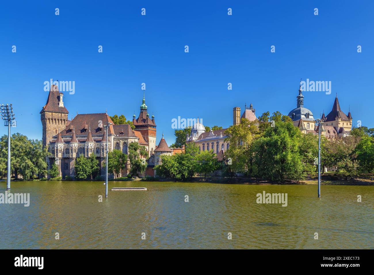 Historic Vajdahunyad Castle Tower Hi Res Stock Photography And Images