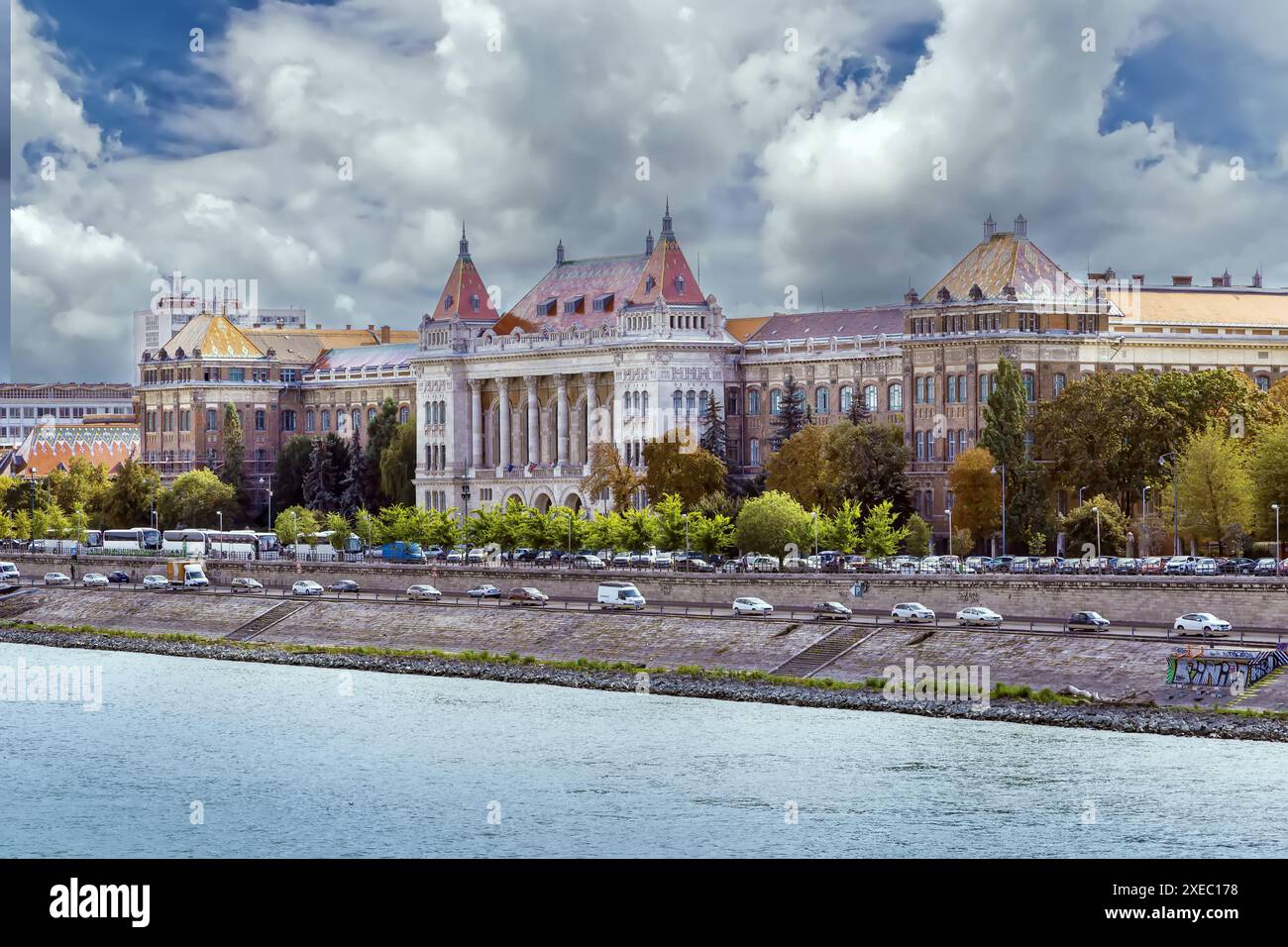 Budapest University of Technology and Economics, Hungary Stock Photo ...
