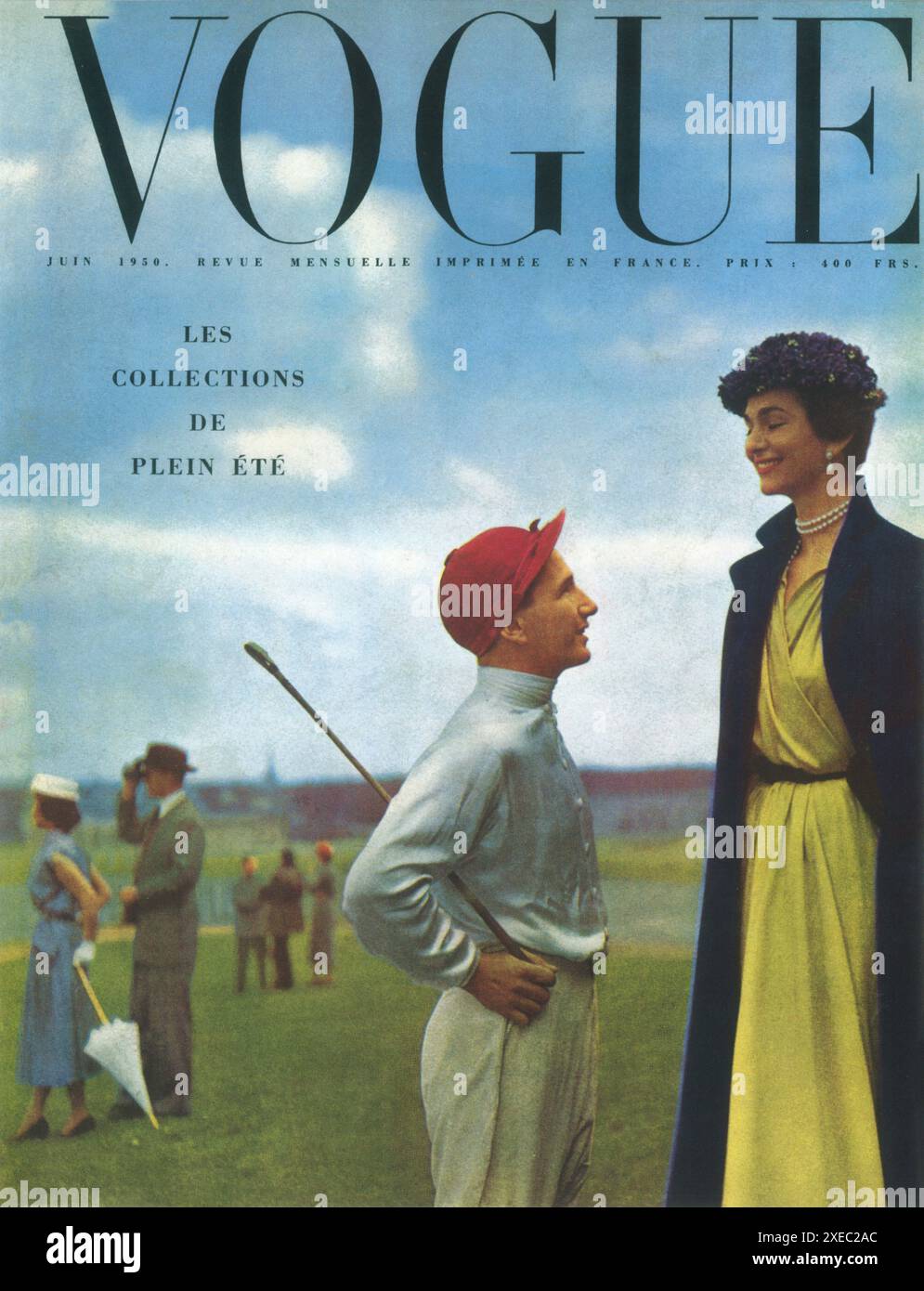 Fashion magazine cover 1950s hi-res stock photography and images - Alamy