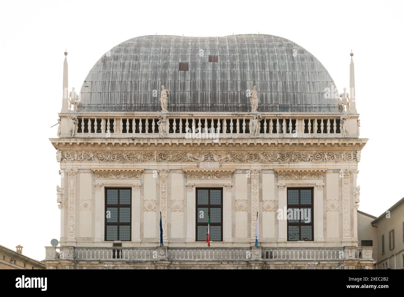 Renaissance Palazzo della Loggia (Loggia Palace) by Filippo de Grassi ...