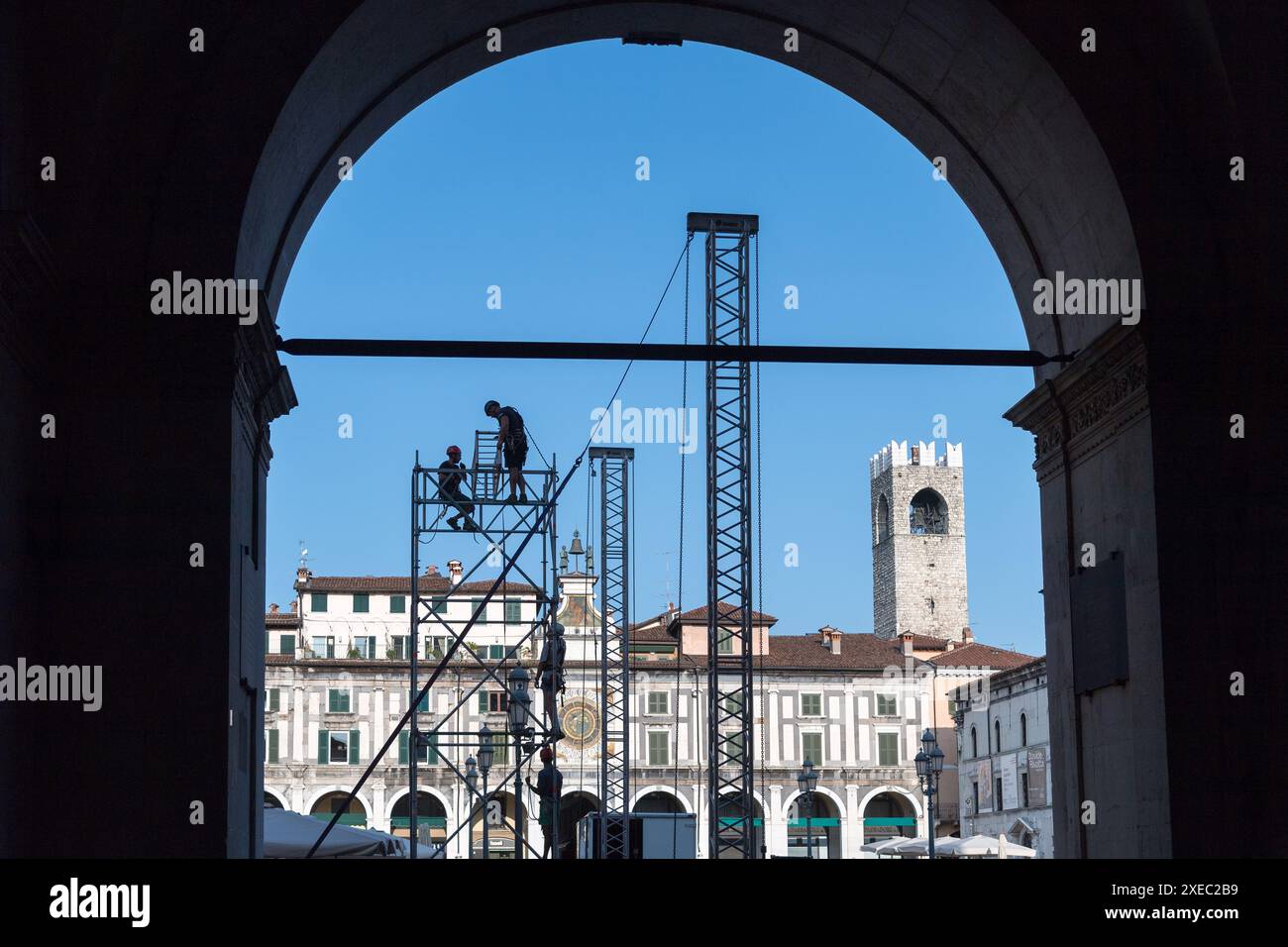 Renaissance Torre dell'Orologio (Clock Tower) by Ludovico Beretta from ...