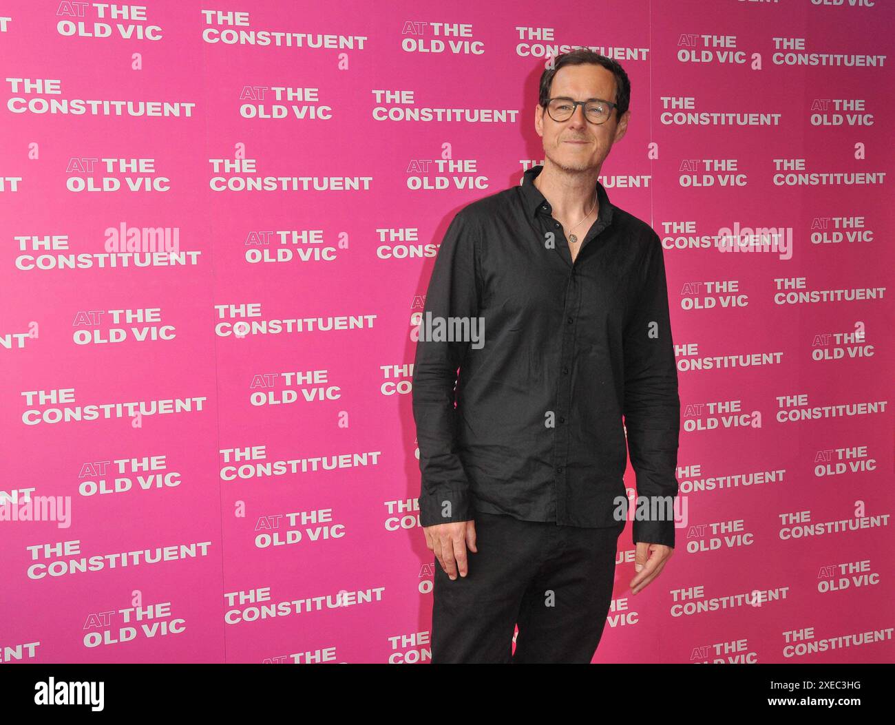 Andrew Knott at the "The Constituent" play press night, The Old Vic, The Cut, on Tuesday 25 June ...