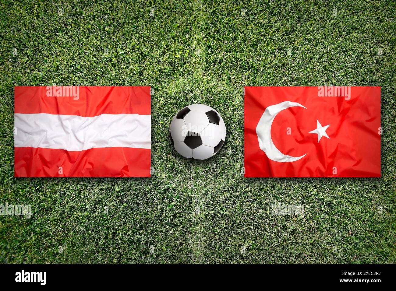 Austria vs turkey flags hi-res stock photography and images - Alamy