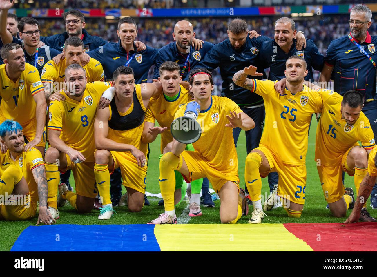 FRANKFURT AM MAIN, GERMANY - JUNE 26: Ianis Hagi, Daniel Birligea ...