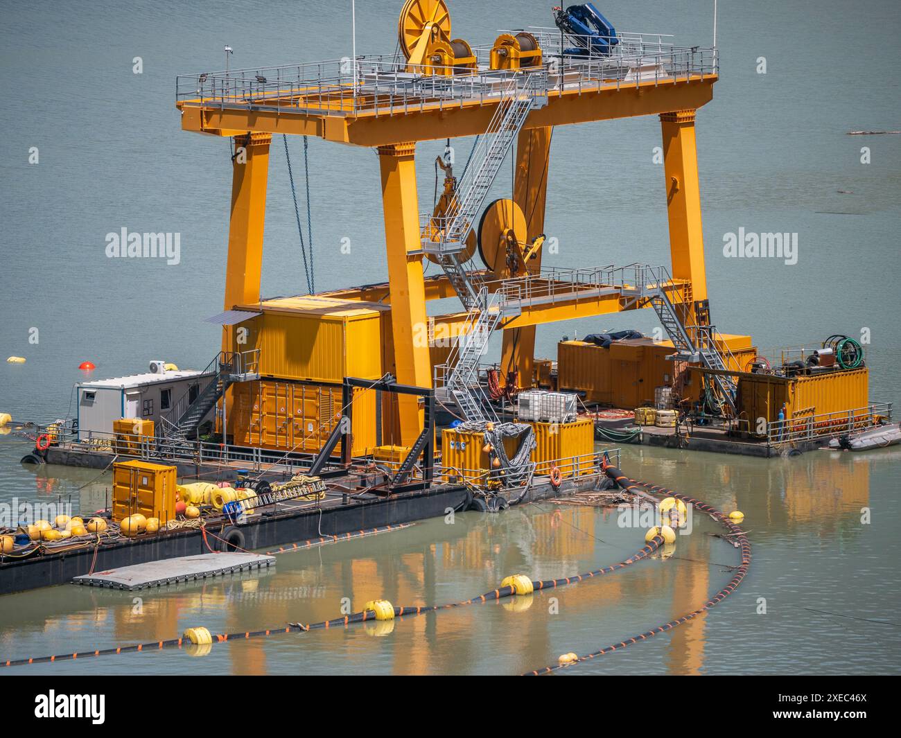Hydraulic dredging hi-res stock photography and images - Alamy
