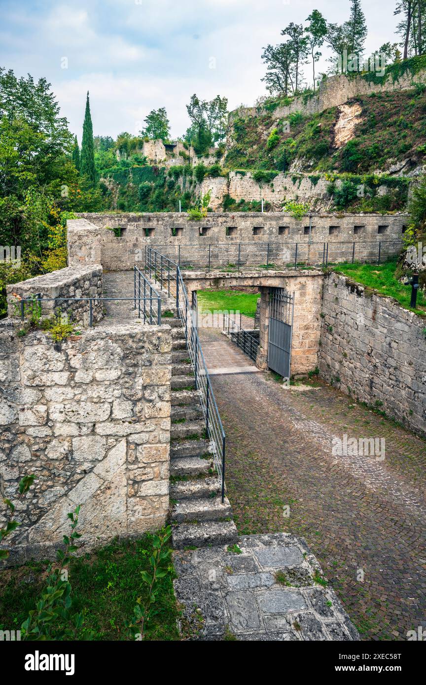 Stratified remains of ancient and modern fortresses. A unique example ...