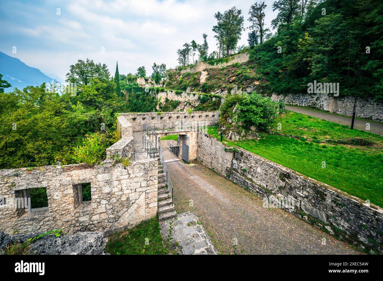 Stratified remains of ancient and modern fortresses. A unique example ...