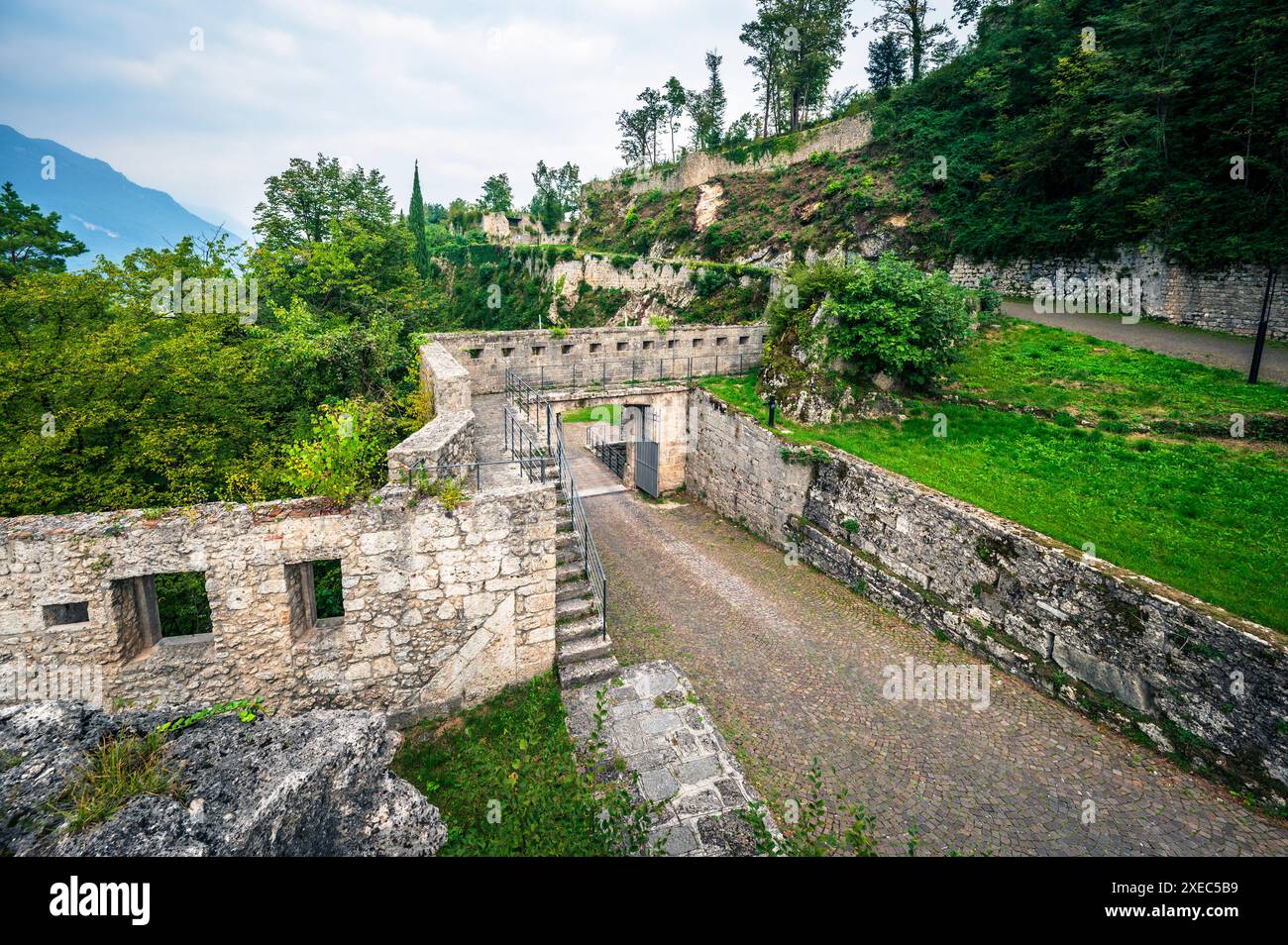 Stratified remains of ancient and modern fortresses. A unique example ...