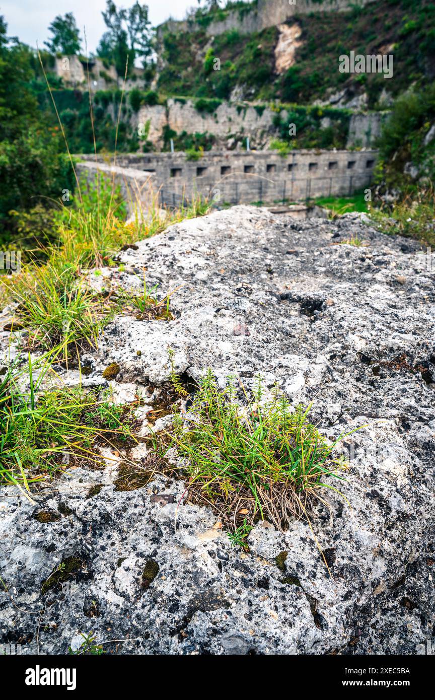Stratified remains of ancient and modern fortresses. A unique example ...