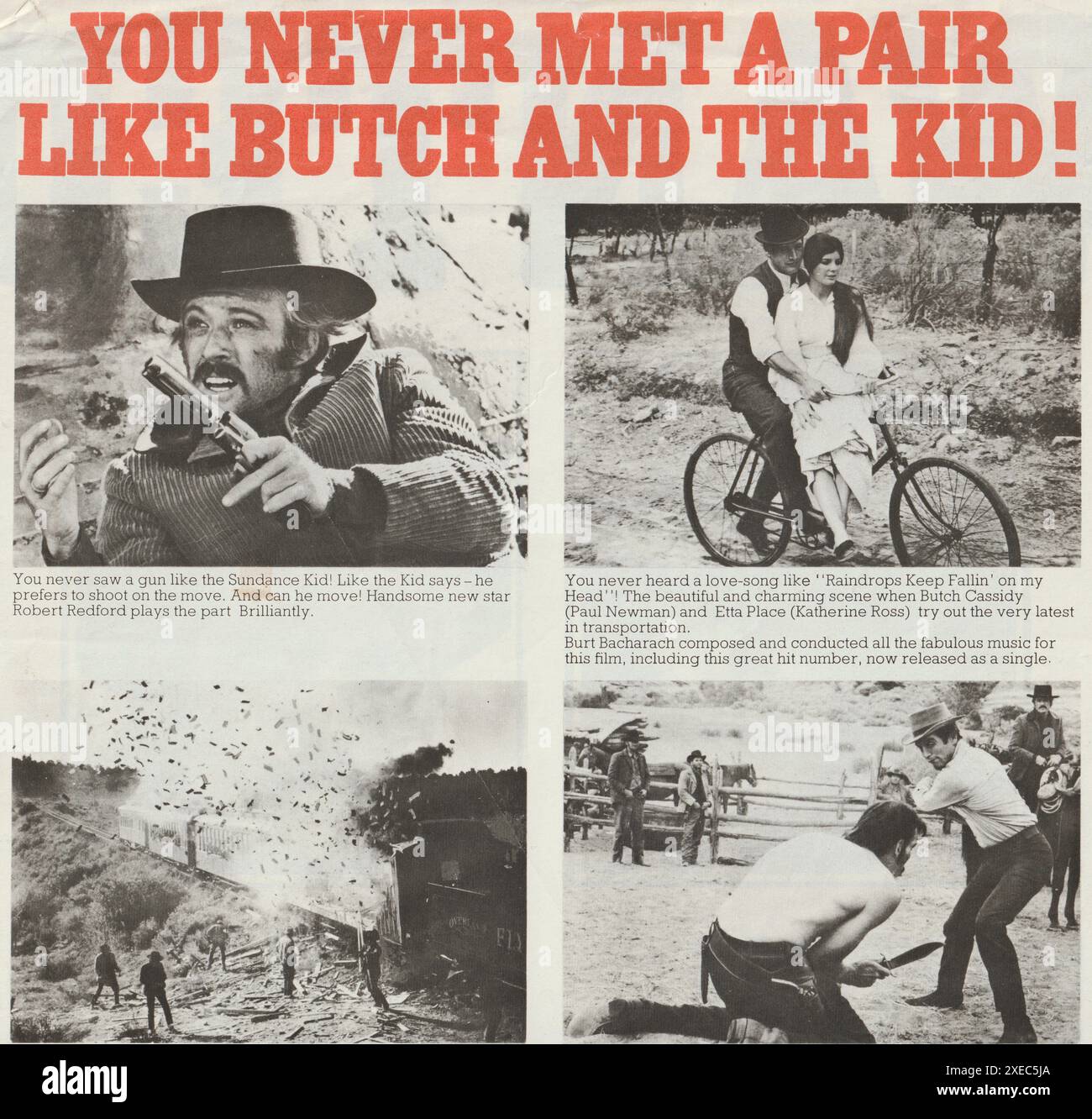 Butch Cassidy and the Sundance Kid (20th Century Fox, 1969). Odeon ...