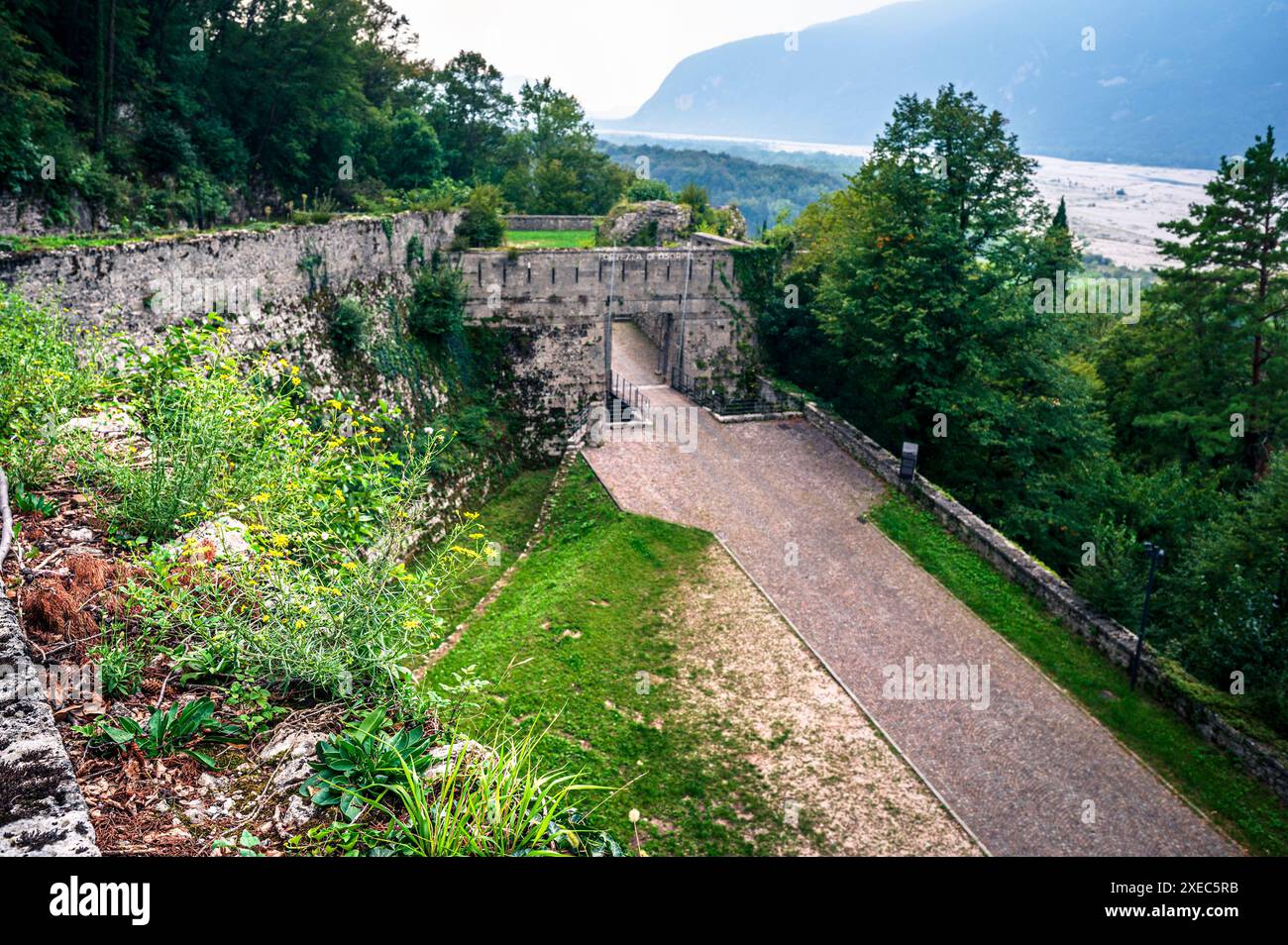 Stratified remains of ancient and modern fortresses. A unique example ...