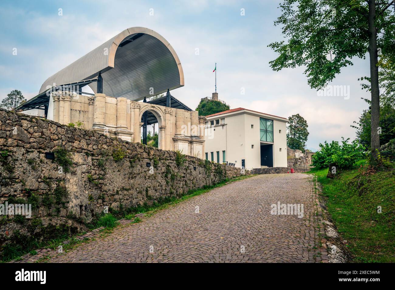 Stratified remains of ancient and modern fortresses. A unique example ...