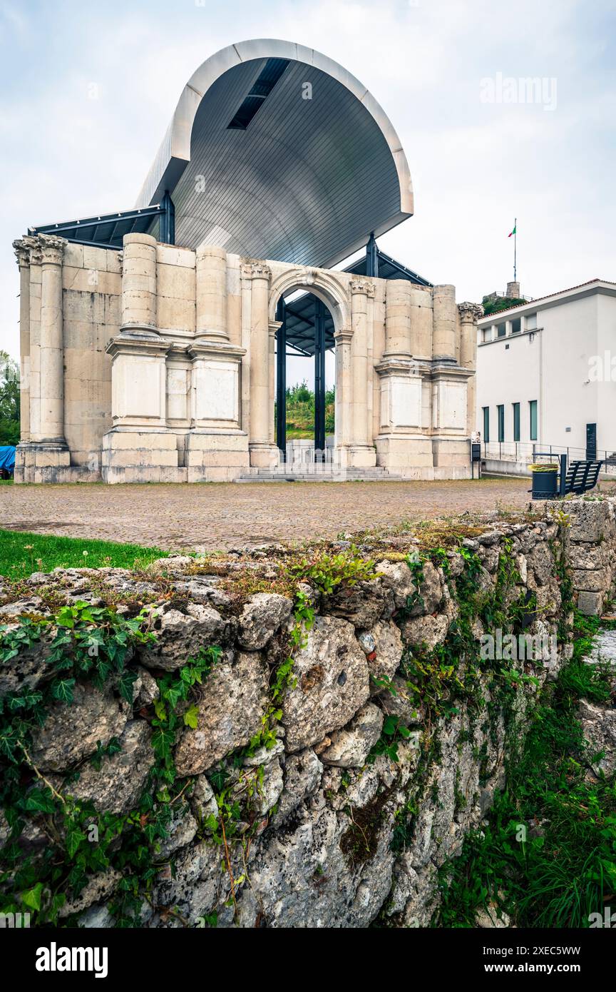 Stratified remains of ancient and modern fortresses. A unique example ...