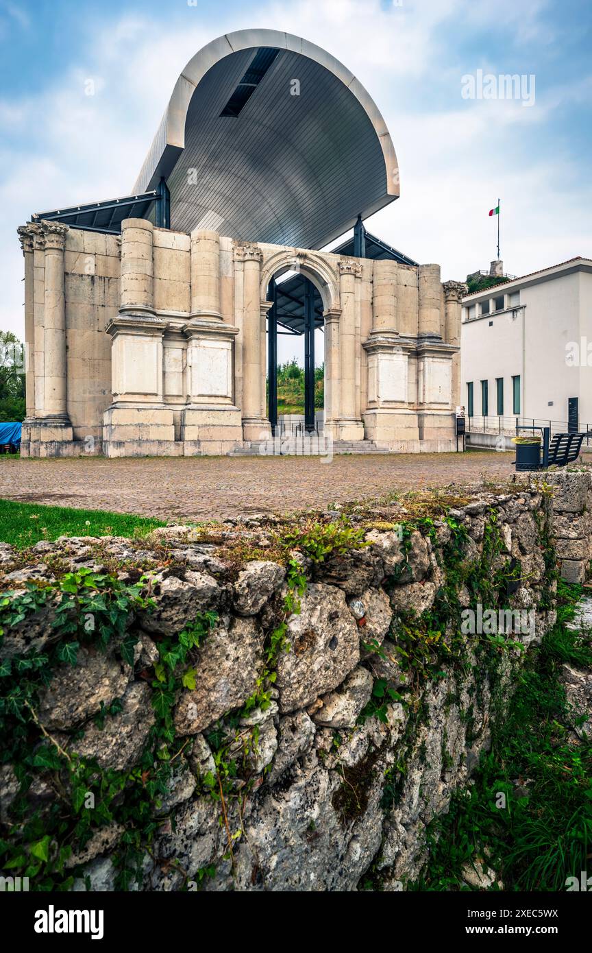 Stratified remains of ancient and modern fortresses. A unique example ...