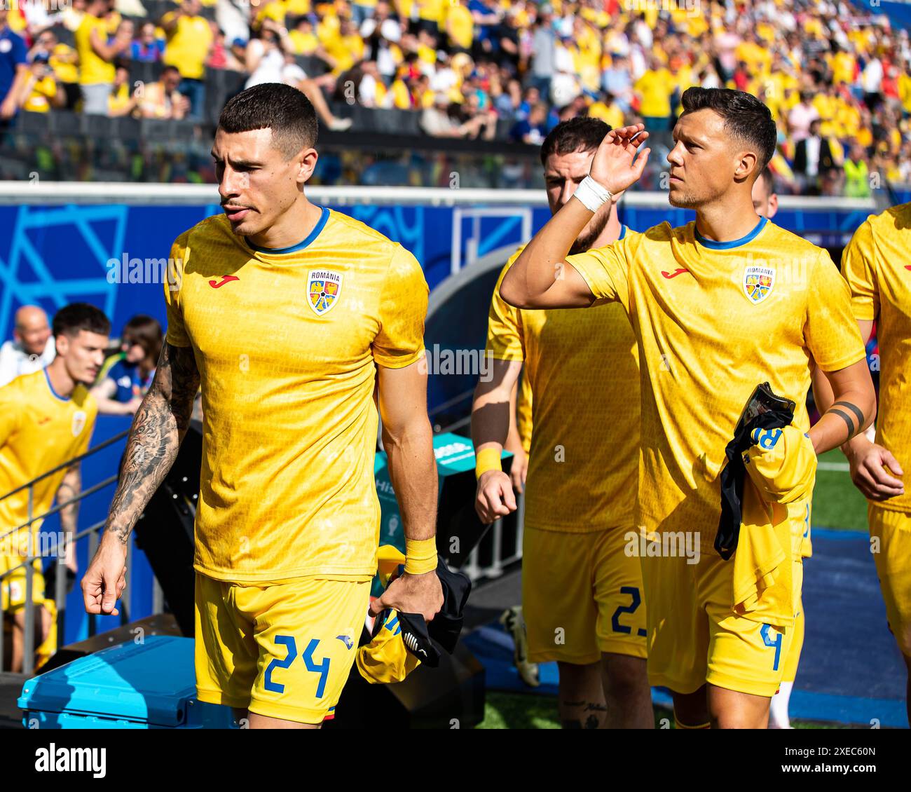 Bogdan Racovitan (Rumaenien, #24) , Adrian Rus (Rumaenien, #04) GER ...