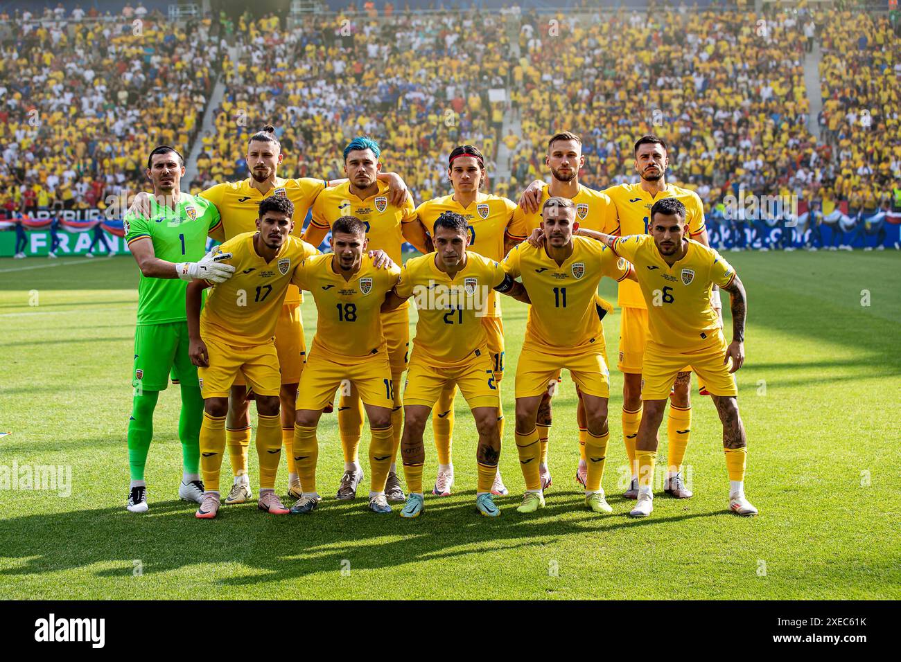 Mannschaftsfoto Rumaenien GER, Slovakia (SVK) vs. Romania (ROU ...