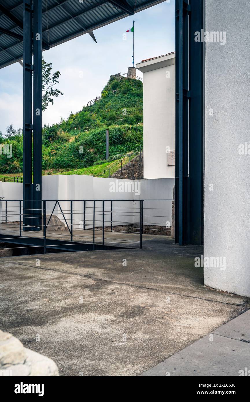 Stratified remains of ancient and modern fortresses. A unique example ...