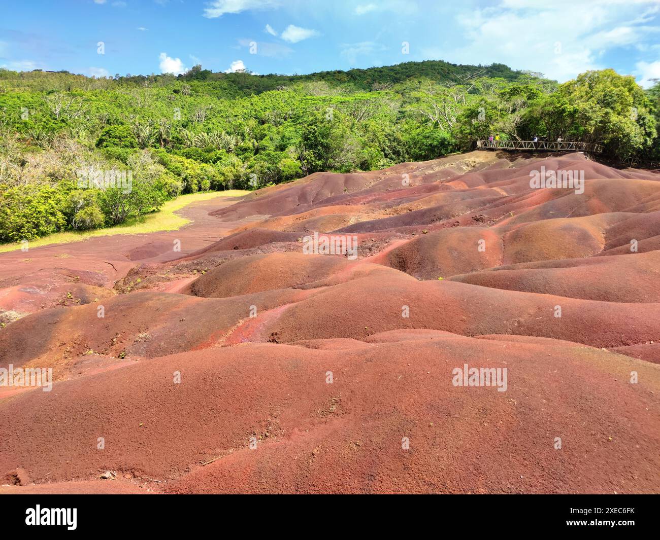 Seven Colored Earth, Mauritius Stock Photo - Alamy