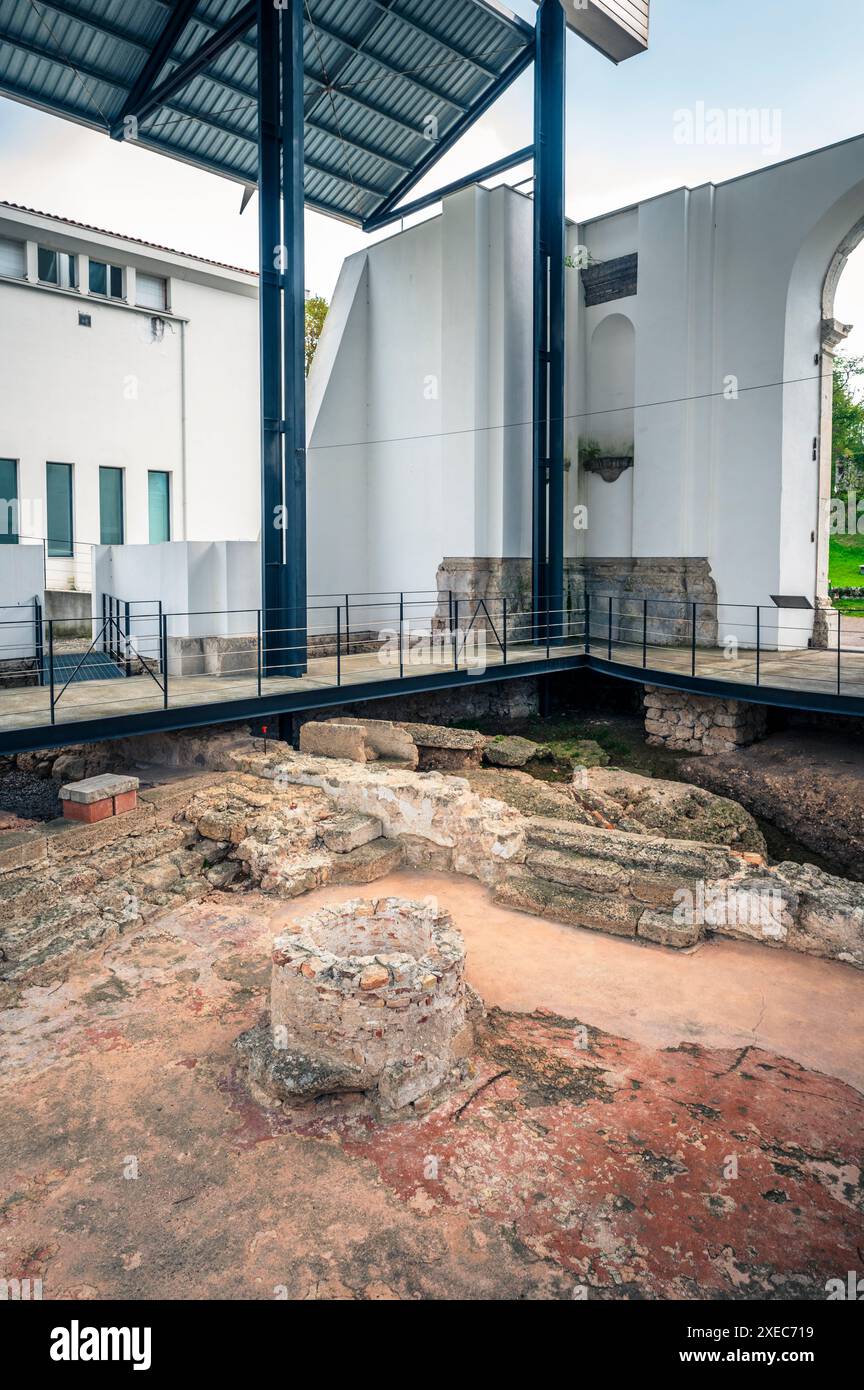 Stratified remains of ancient and modern fortresses. A unique example ...