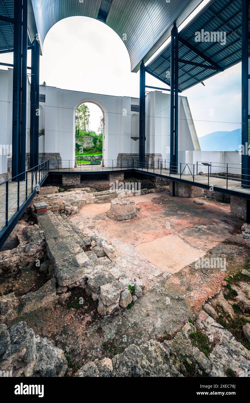 Stratified remains of ancient and modern fortresses. A unique example ...