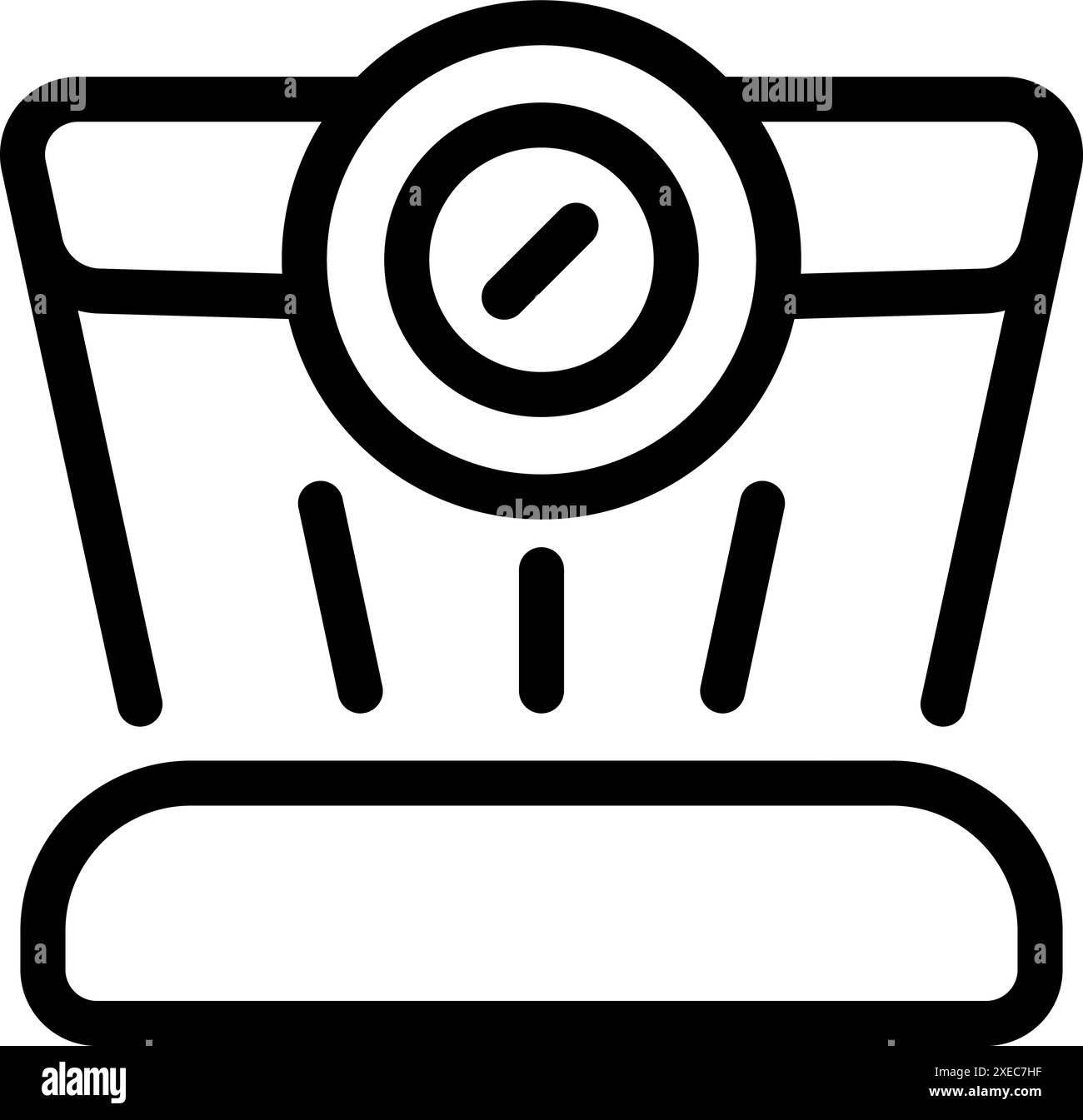 Icon of a smart farm sensor collecting agricultural data in fields ...