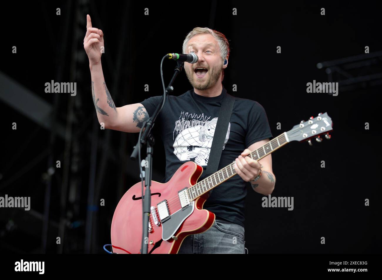 The Subways live auf dem 26. Hurricane Festival 2024 am Eichenring ...