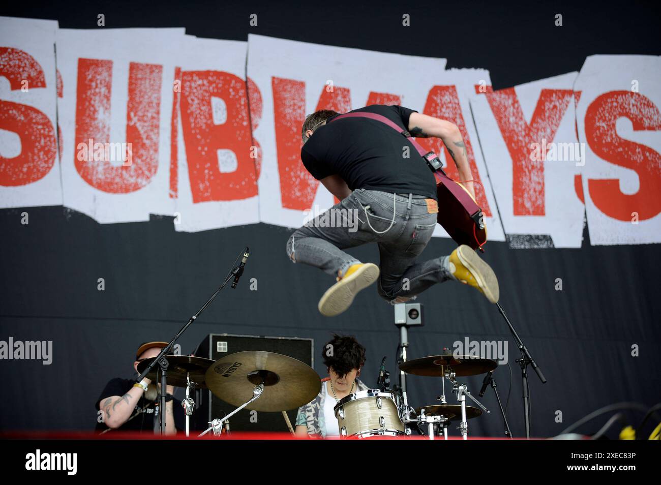 The Subways live auf dem 26. Hurricane Festival 2024 am Eichenring ...