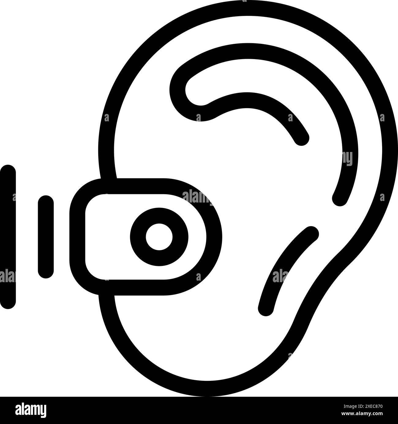 Assistive technology hearing Stock Vector Images - Alamy
