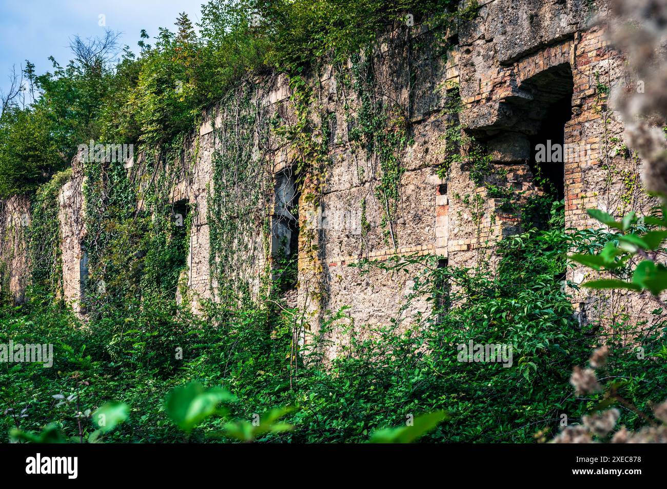 Stratified remains of ancient and modern fortresses. A unique example ...