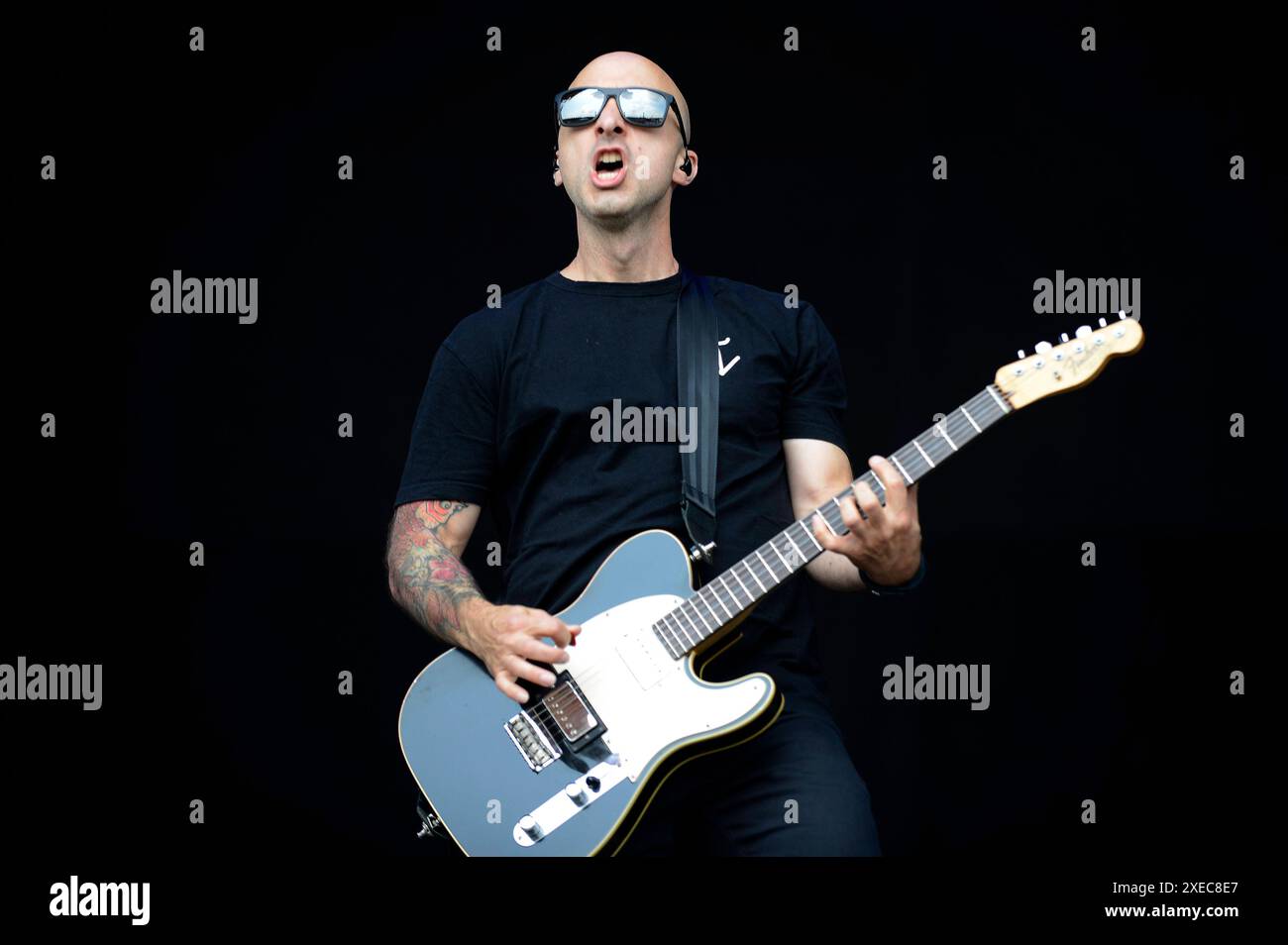 Simple Plan live auf dem 26. Hurricane Festival 2024 am Eichenring ...