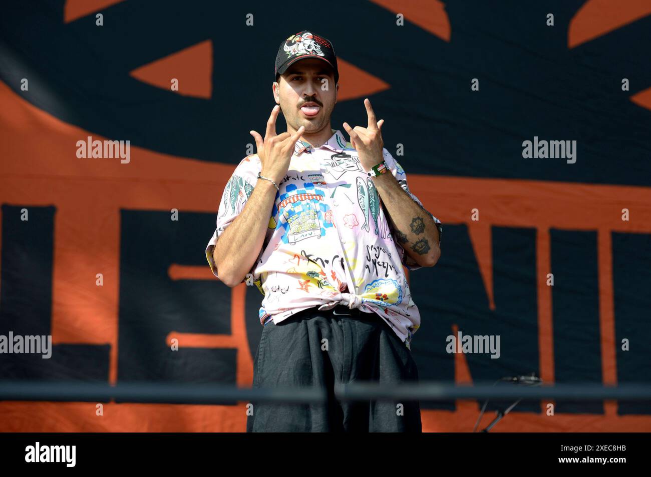 Leoniden live auf dem 26. Hurricane Festival 2024 am Eichenring ...