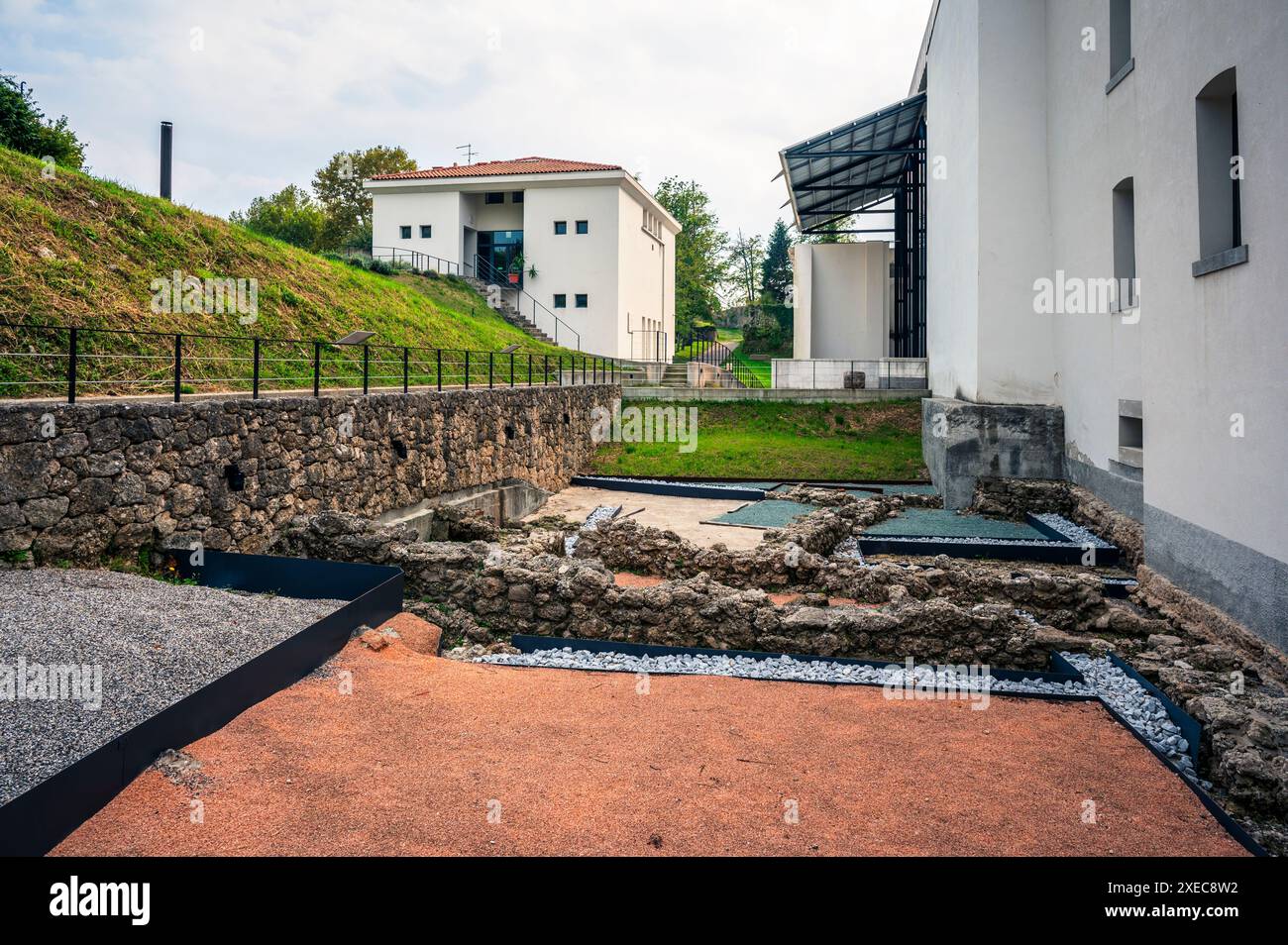 Stratified remains of ancient and modern fortresses. A unique example ...