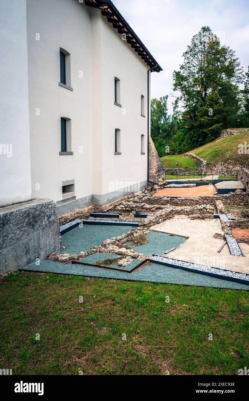 Stratified remains of ancient and modern fortresses. A unique example ...