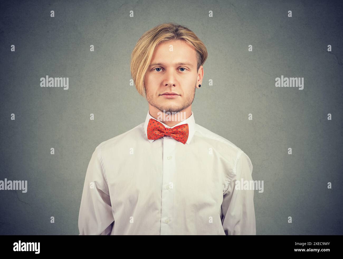 Boy wearing bow tie hi-res stock photography and images - Alamy